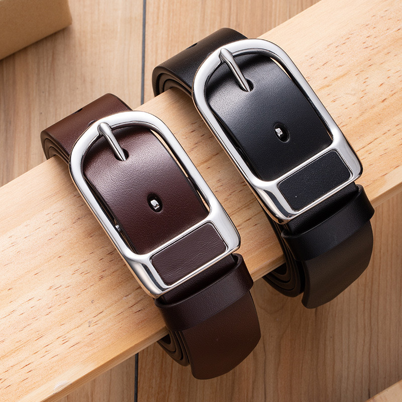 CEINTURE DOUBLE FACE EN CUIR